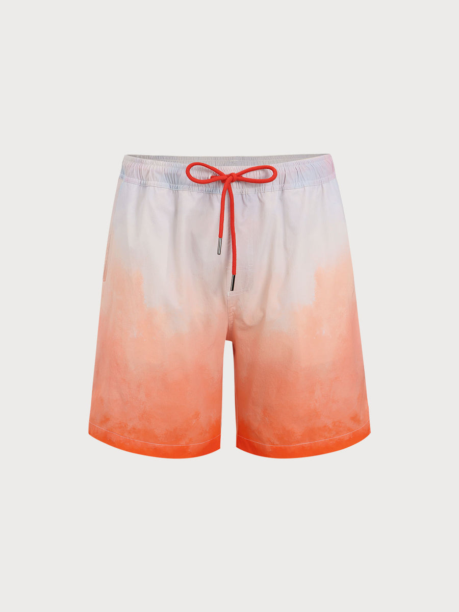 Multi-Color Gradient 7" Swim Trunks & Reviews - Multi - Sustainable Men ...